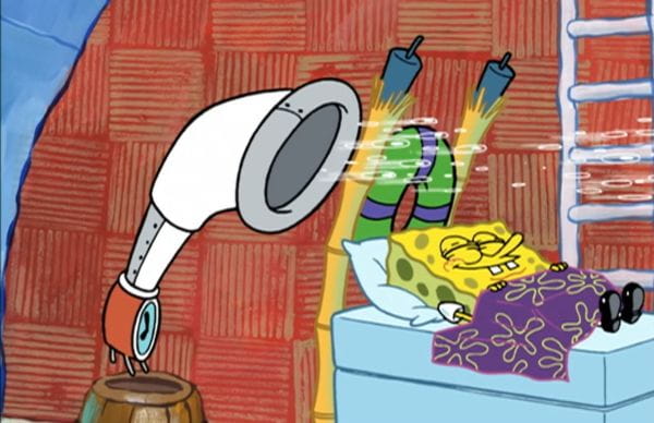 Spongebob Waking Up